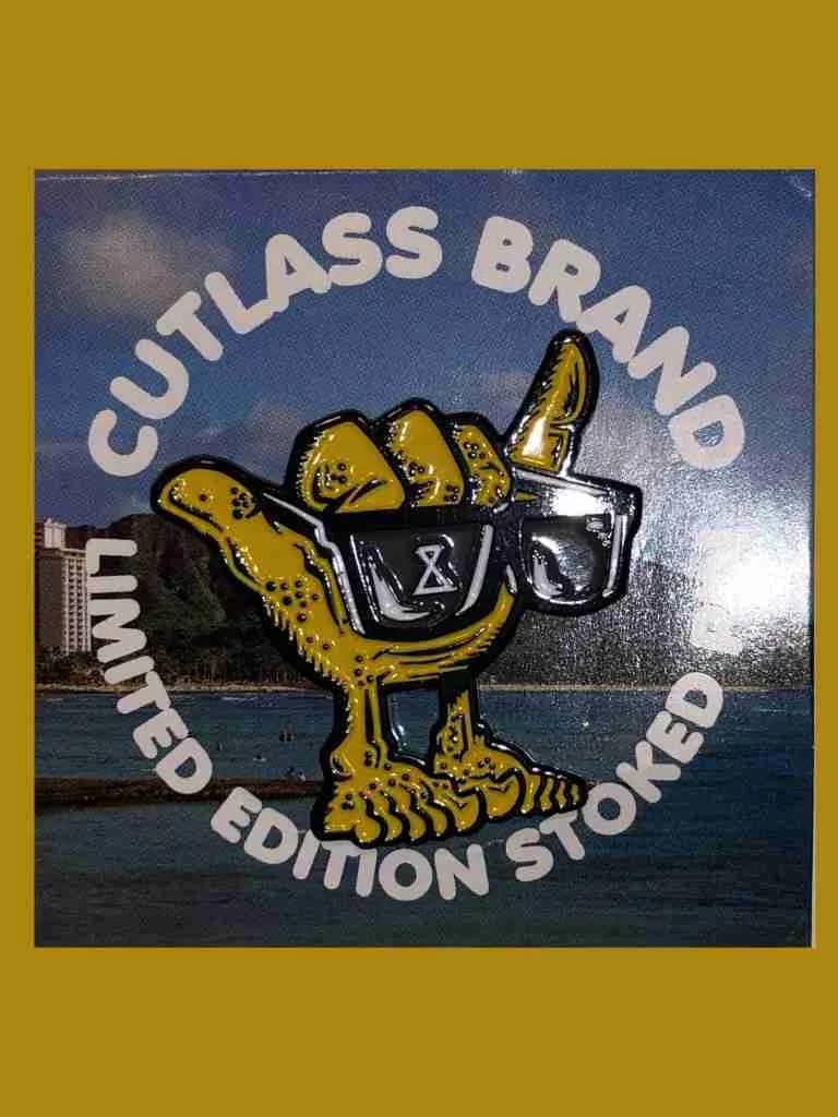 Cutlass Stoked Pins – Shaka Swags